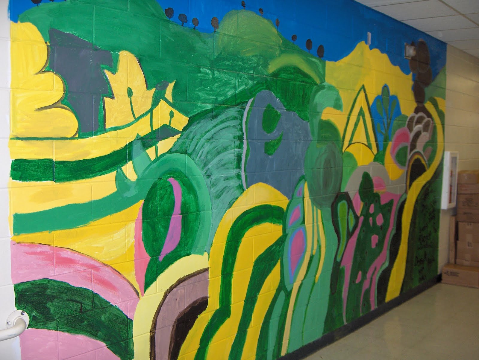 Imagination Gone Overboard: Banners and Murals