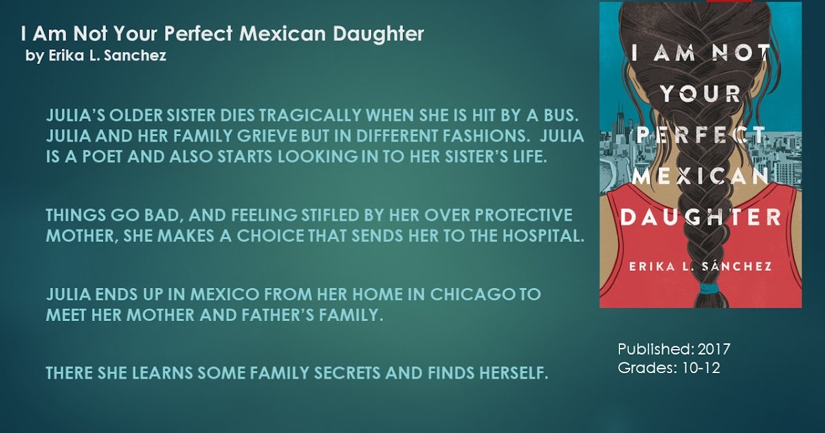 Young Adult Reading Machine: I Am Not Your Perfect Mexican Daughter by ...