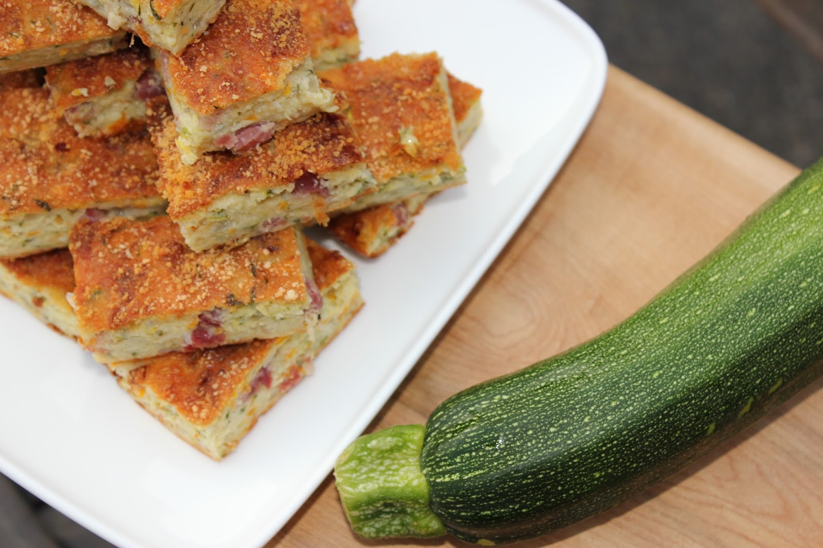 Sprinkles & Spatulas: Zucchini (Courgette) Slice