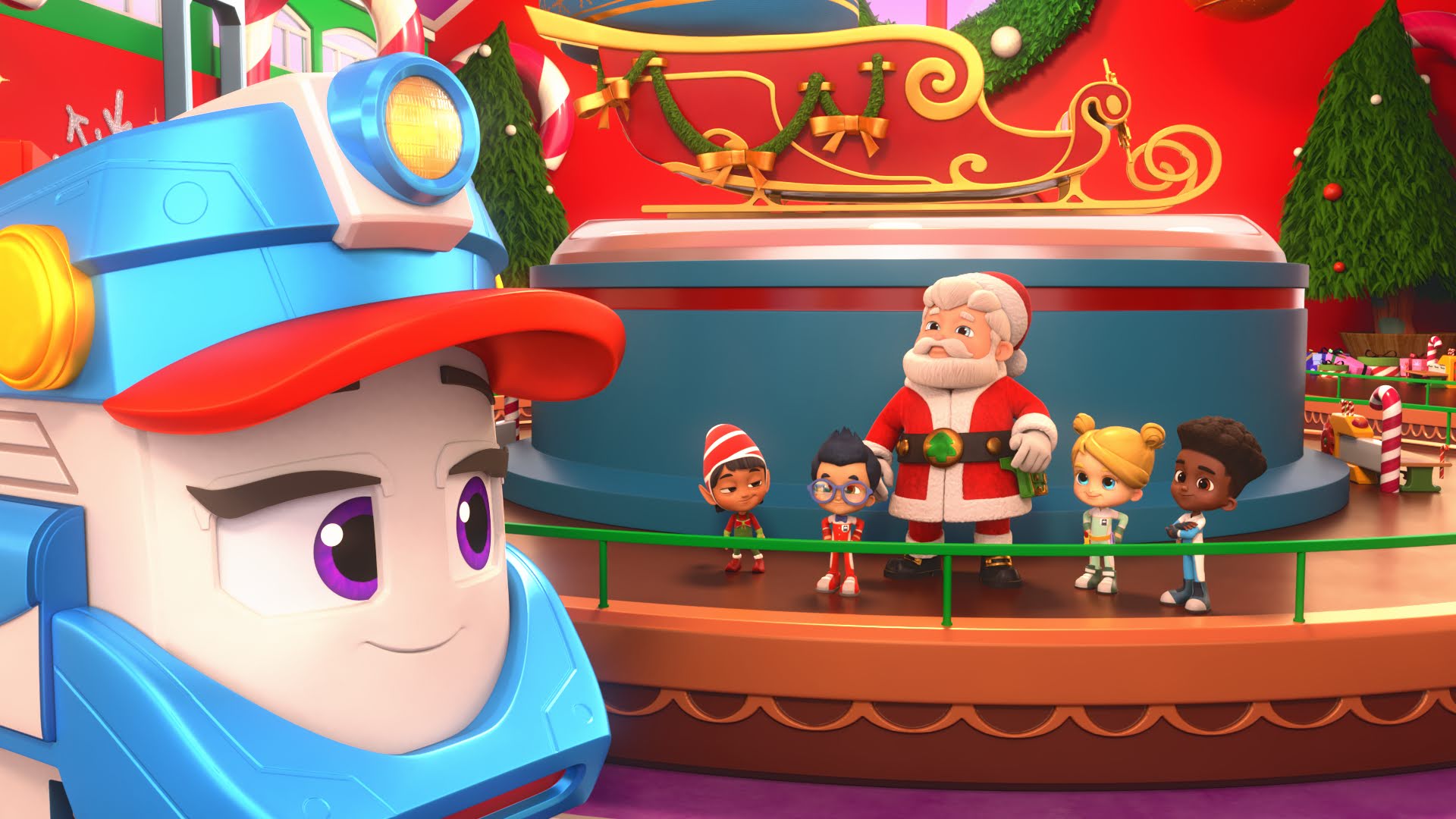Netflix's Mighty Express: A Mighty Christmas Delivers Holiday Cheer for ...