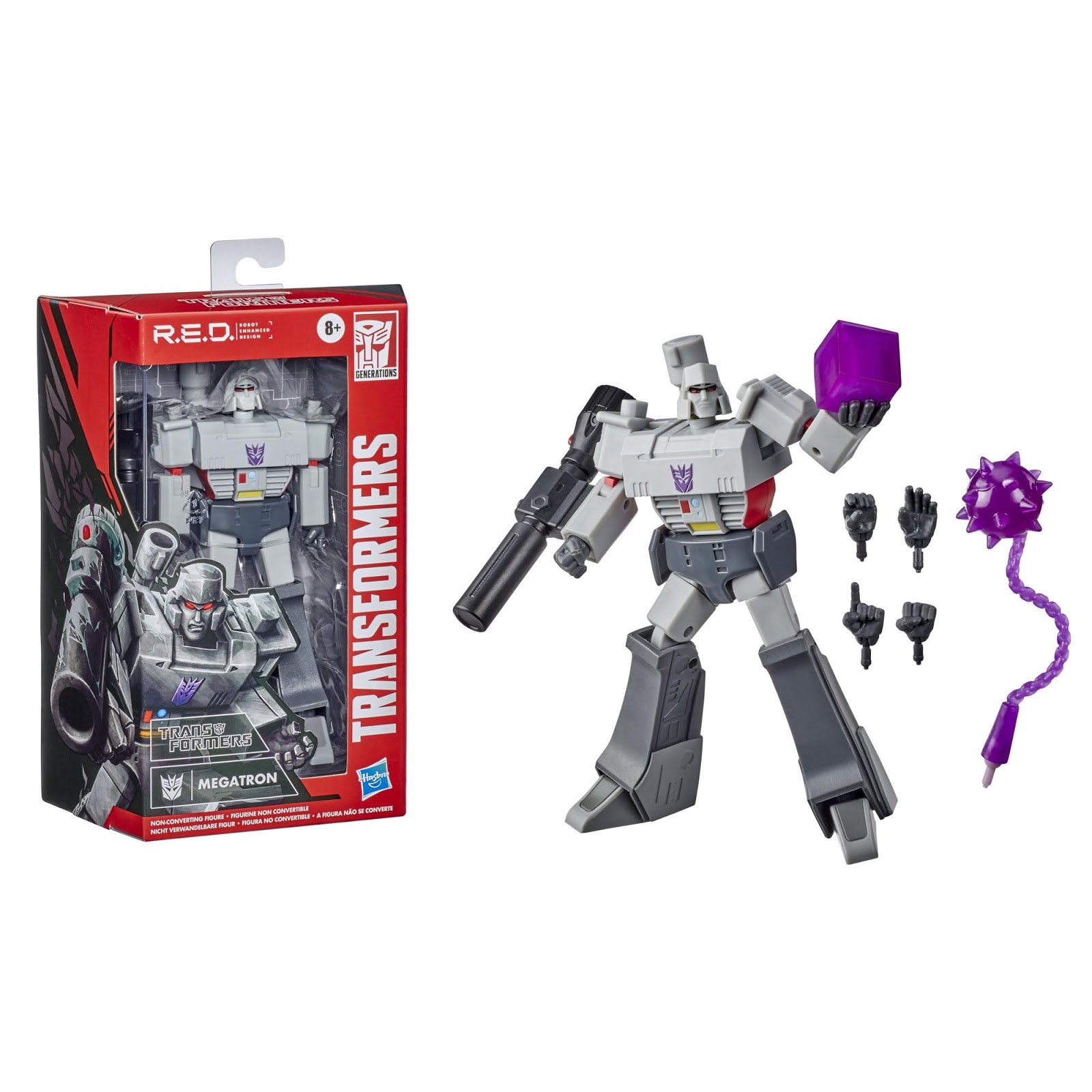 Transformers Red Soundwave and packaging non transformable figures by ...