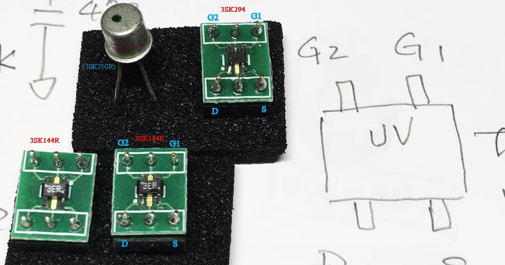 Radio Experimenter's Blog: 【回路】Dual Gate FET RF-Amp. Design