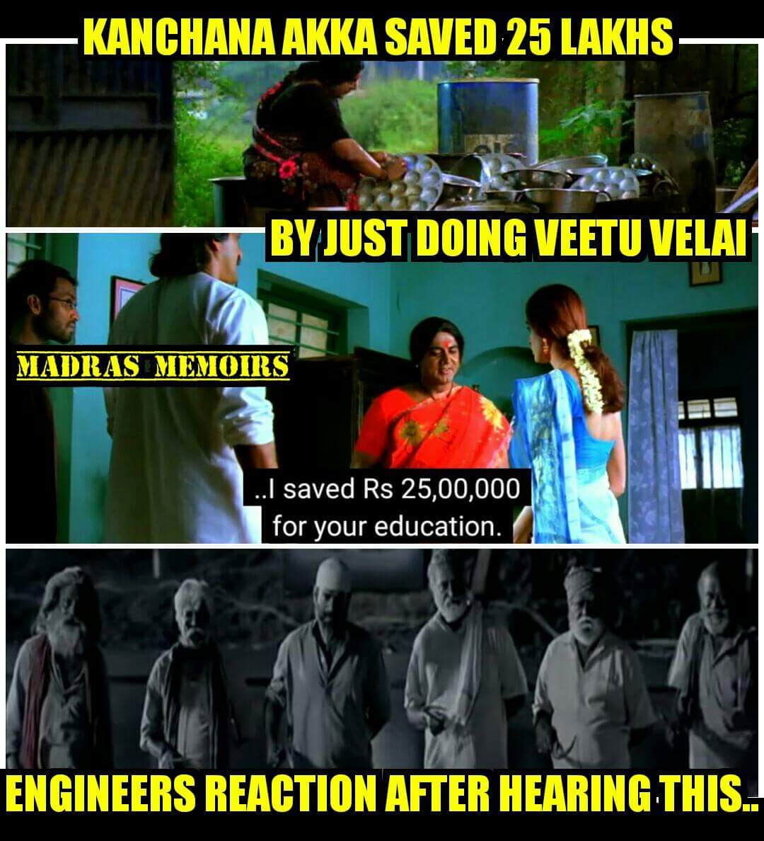 Engineer's traction after Kanchana - Memes Collection