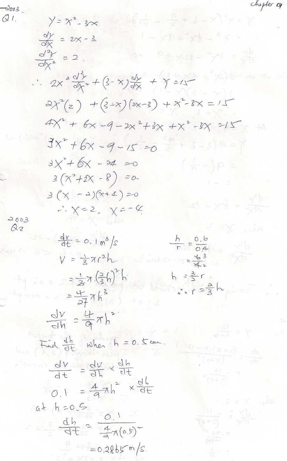 SPM A Maths Questions & Answers (Workings Shown): Chapter 9 ...