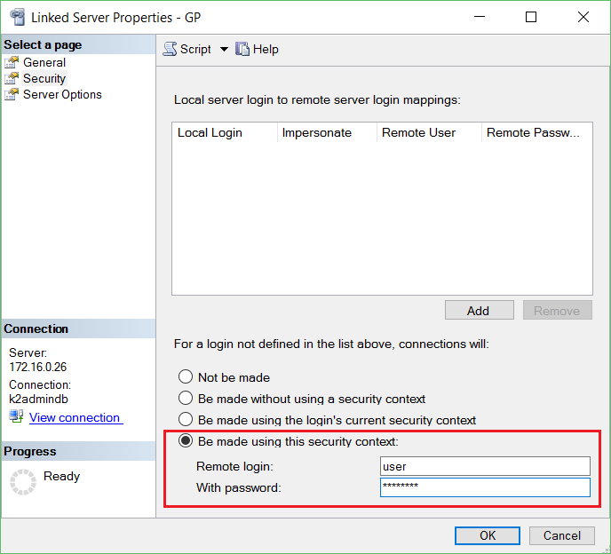 SQL Server Linked Server Query Error SQL Server Linked Server Query Error