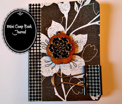 The Answer Is Chocolate: Bejeweled and Altered Mini Composition Book