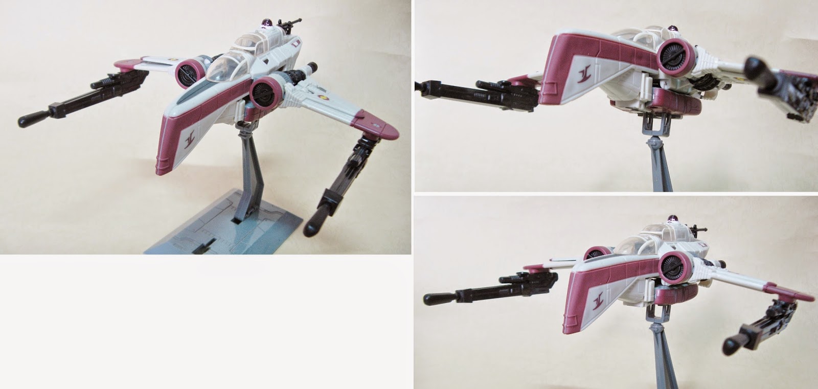 STAR WARS TRANSFORMERS : ARC 170 STARFIGHTER/CLONE PILOT星戰變形金剛 :ARC 170 ...