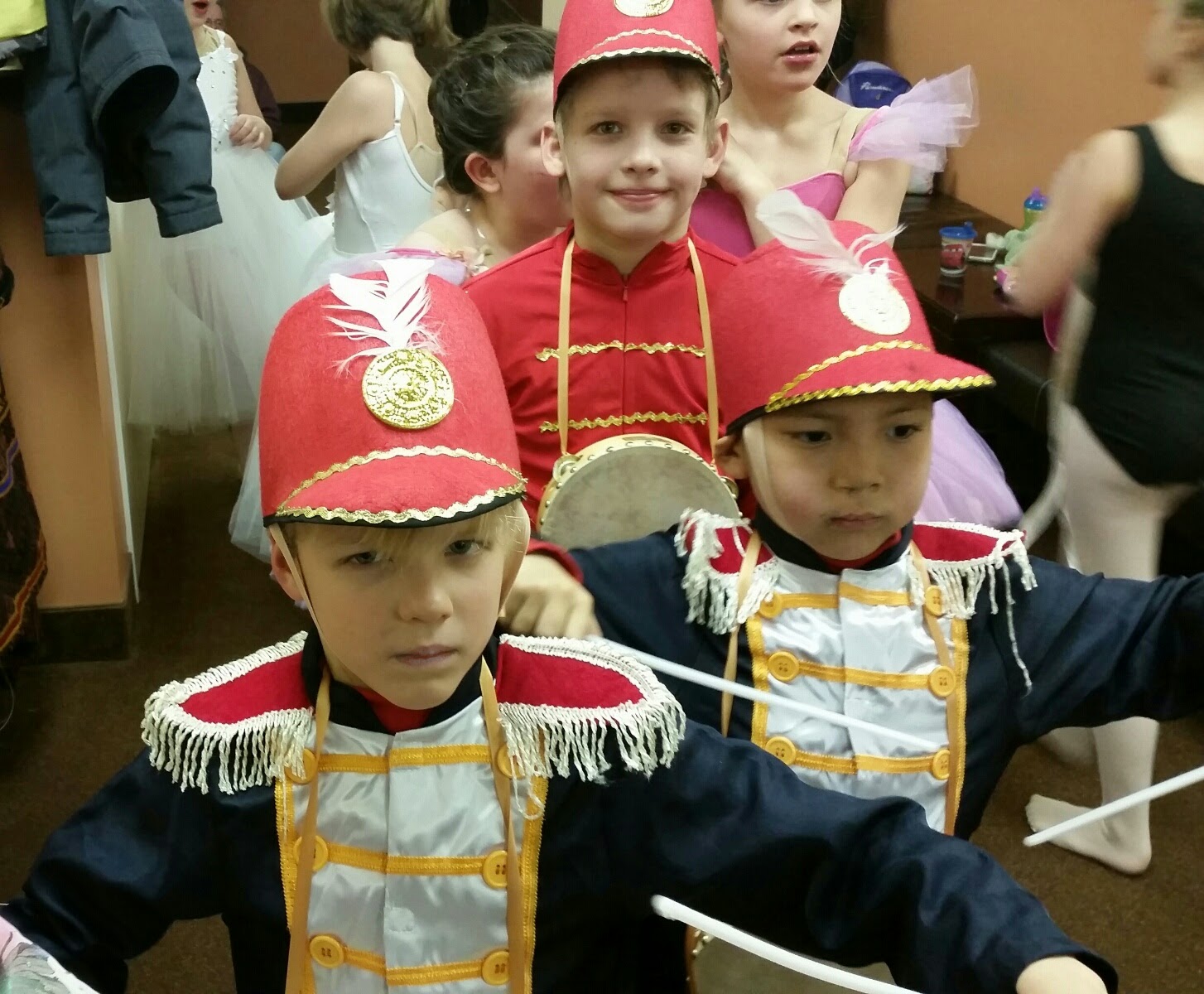 Flowing Strong: Little Drummer Boys