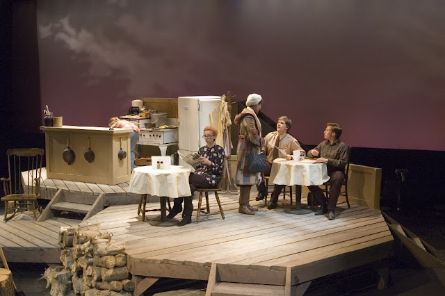 The Theatrical Designs of Gary Benson: The Spitfire Grill--Scene Design