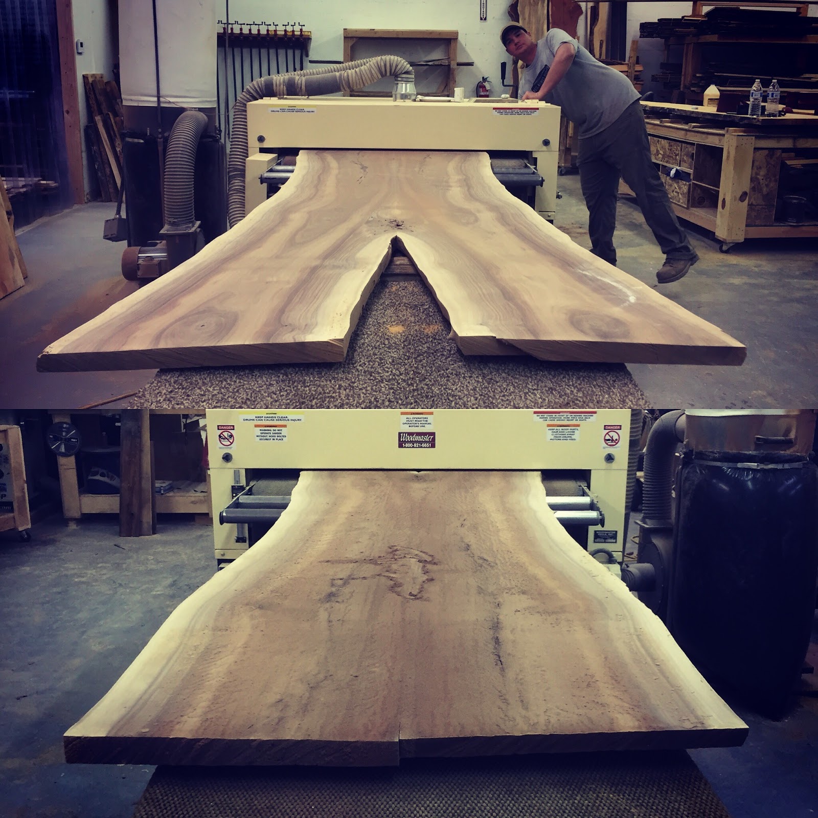 Let's Talk Wood: This might be the year of ....Live Edge Slabs