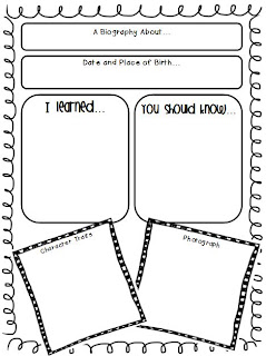 Simply Second Grade: Biography Study & Sunday SUPER Sale!