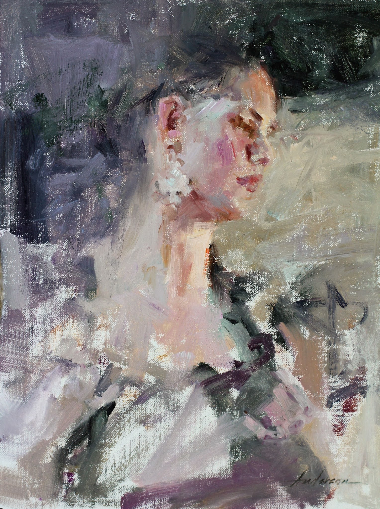 Carolyn ANDERSON | Catherine La Rose ~ The Poet of Painting