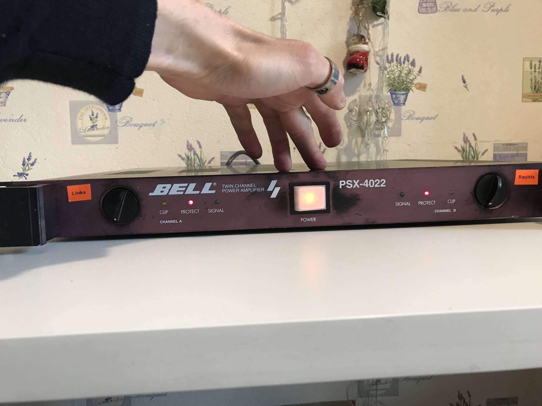 Infrequent Sound [sex.tex] technology: BELL PSX-4022 2-channel power ...