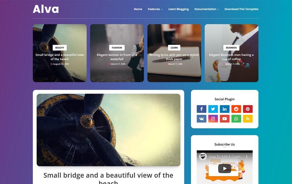 The Best Free Responsive Blogger Templates For Download