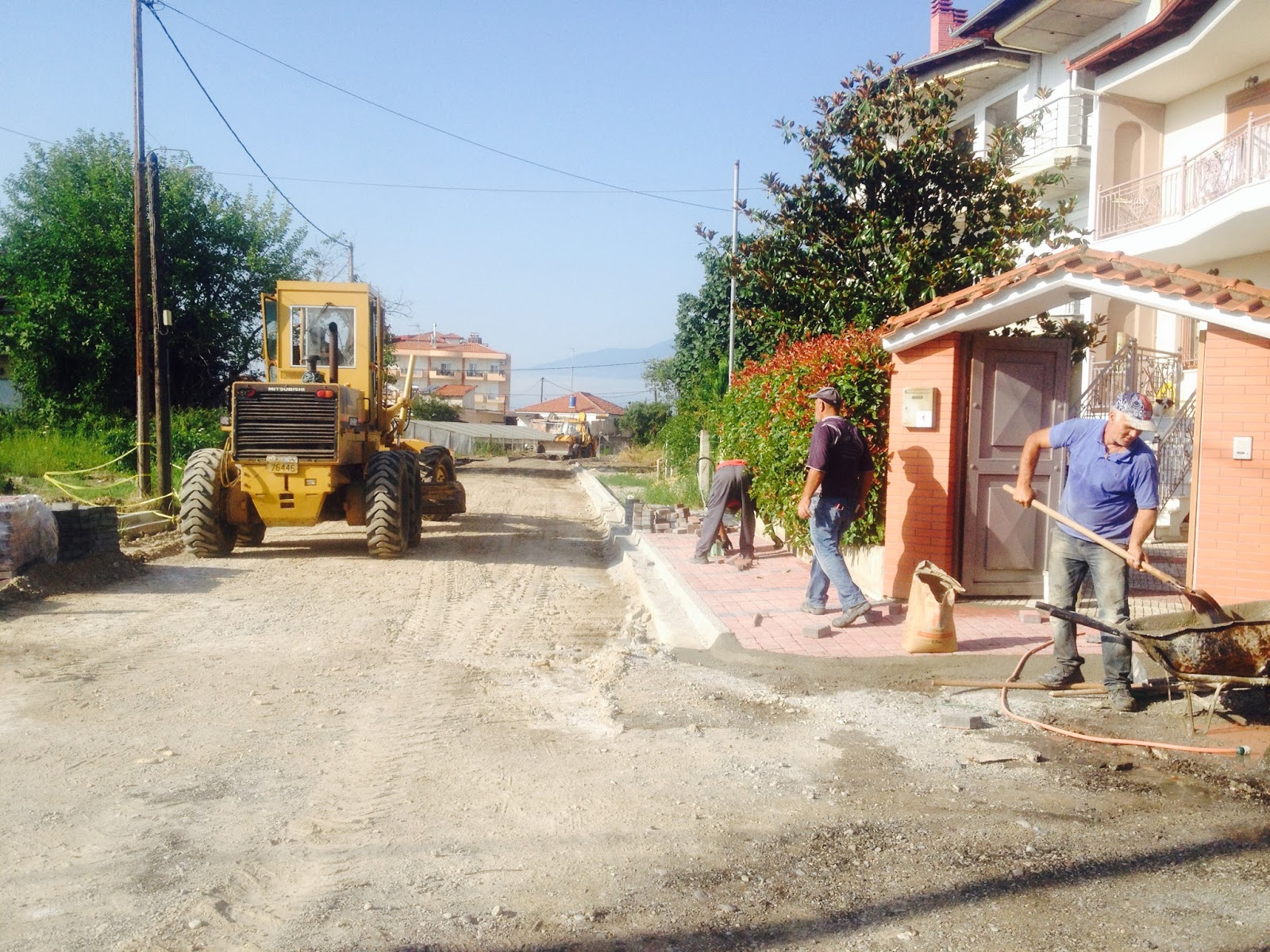 ΚΟΛΙΝΔΡΙΝΑ ΜΑΣΛΑΤΙΑ: Δήμος Κατερίνης: Παρεμβάσεις στην οδό Βούλγαρη ...