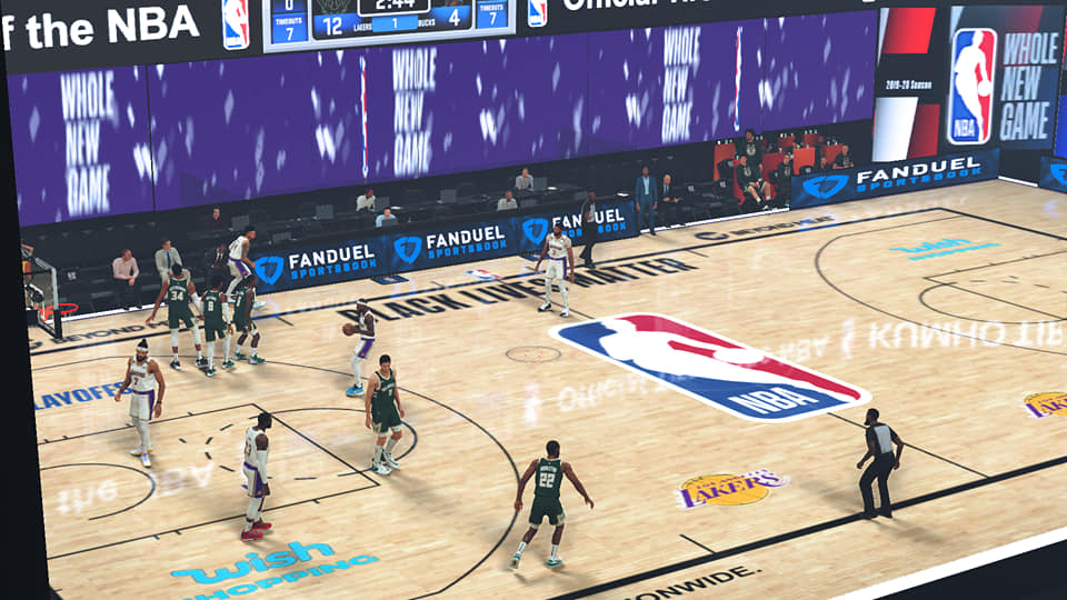 8 Teams Updated Bubble Court By Gil Kweba [FOR 2K20]
