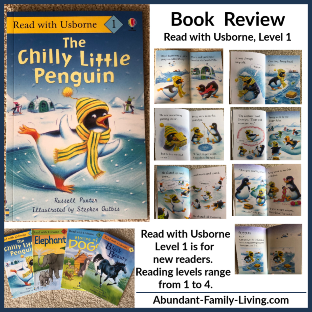 Abundant Family Living: The Chilly Little Penguin (Read with Usborne ...