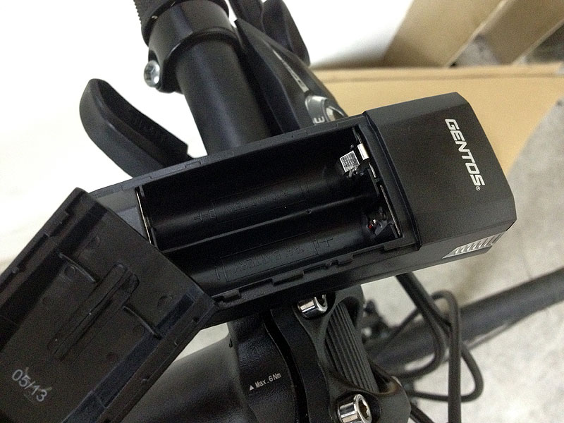 GENTOS XB-350Bの明るさ