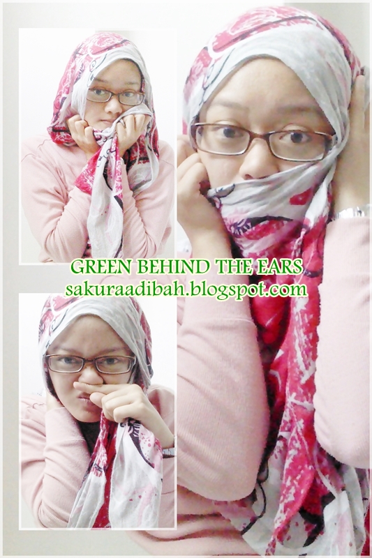 Green behind the ears: Tutorial 1: Cara pakai selendang