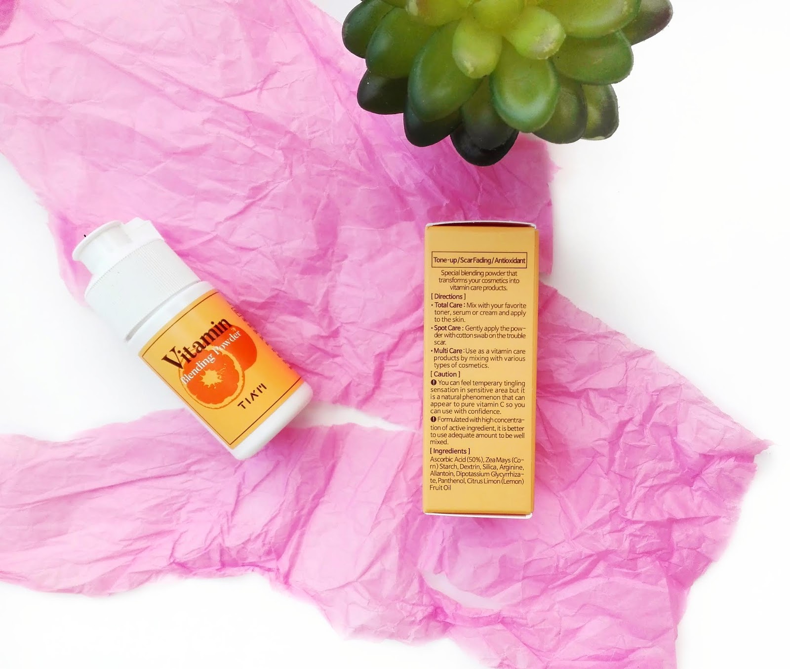 [Review] Tiam Vitamin Blending Powder | Beauty & Dewdrop Blog