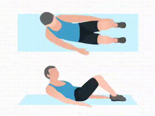 5 minute abs workout : 14 simple workout to strengthen your core