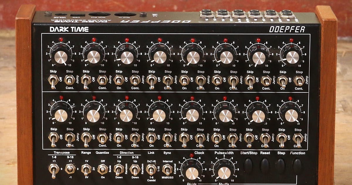 MATRIXSYNTH: Doepfer Dark Time Sequencer