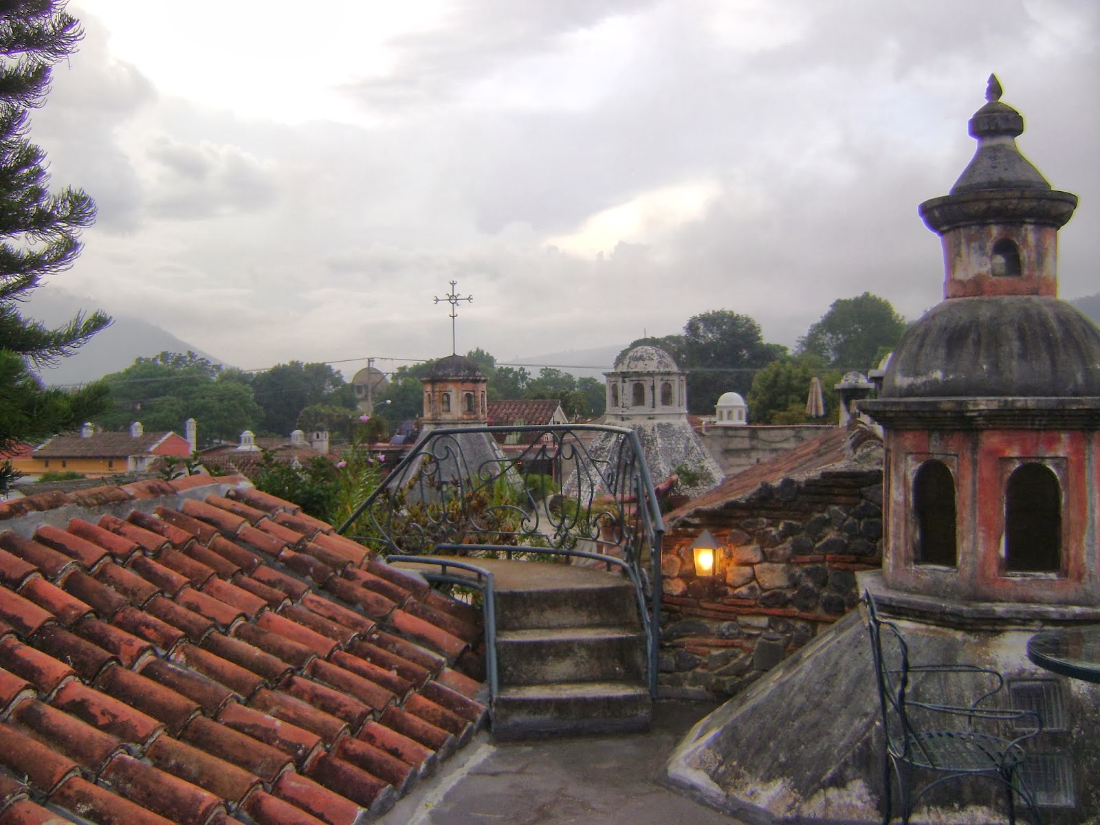 Un catalán en Guatemala: La azotea más increíble de Antigua