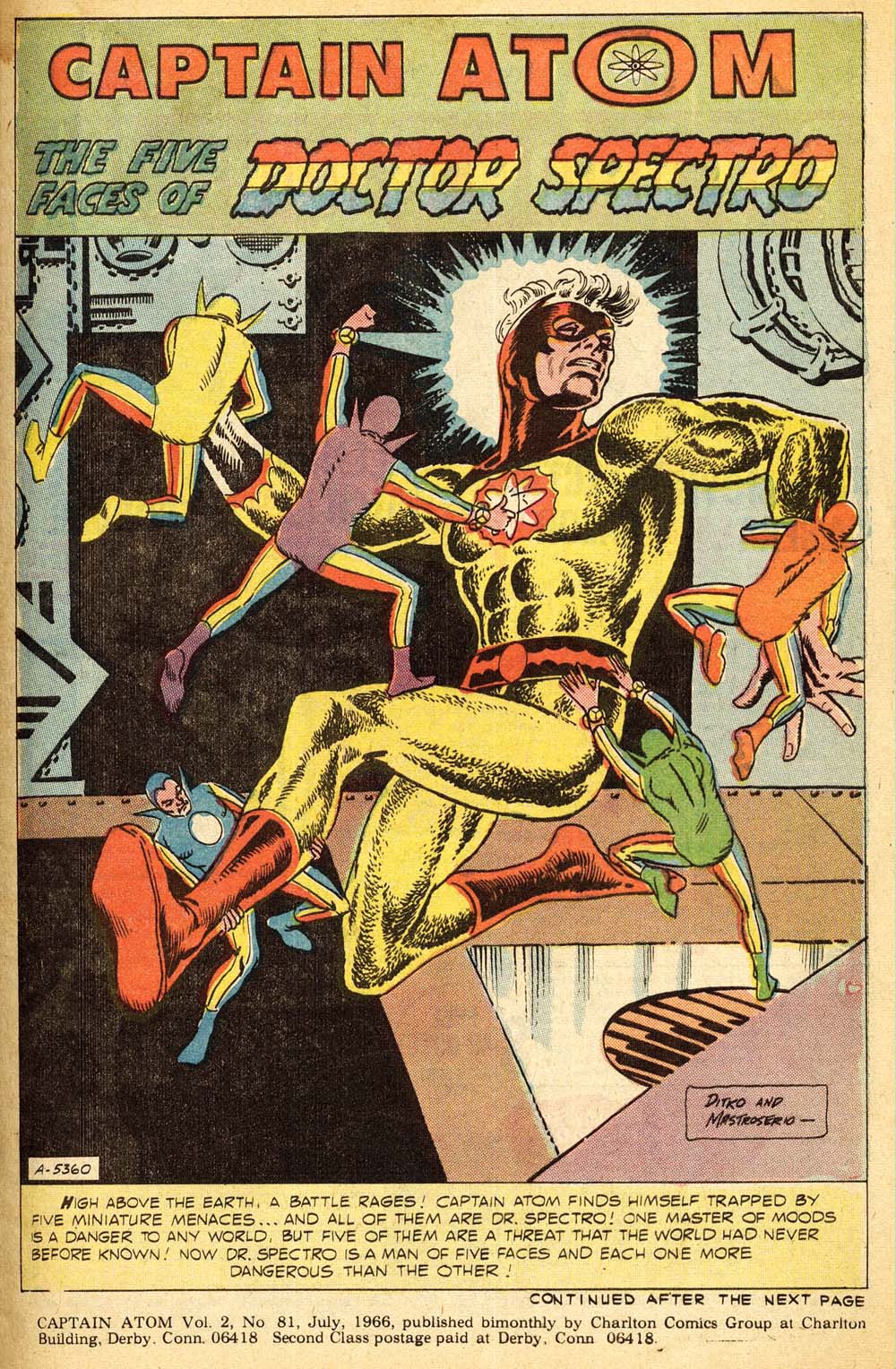 Destination Nightmare: The Five Faces Of Doctor Spectro