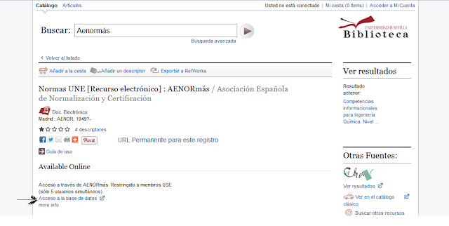 Normas UNE electrónicas: De Norweb a AENORmás