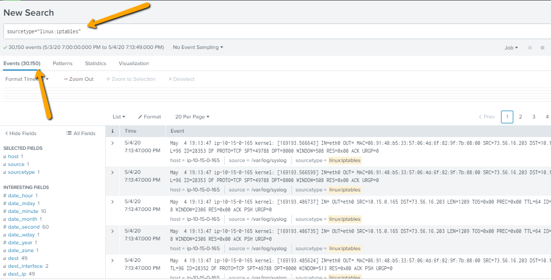 More data onboarding - Splunk