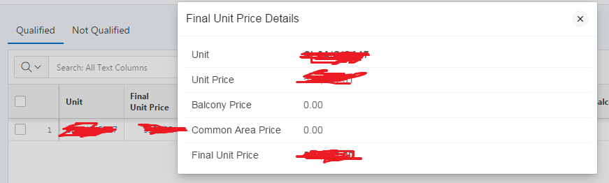 Open modal/inline dialog in Oracle APEX using JS