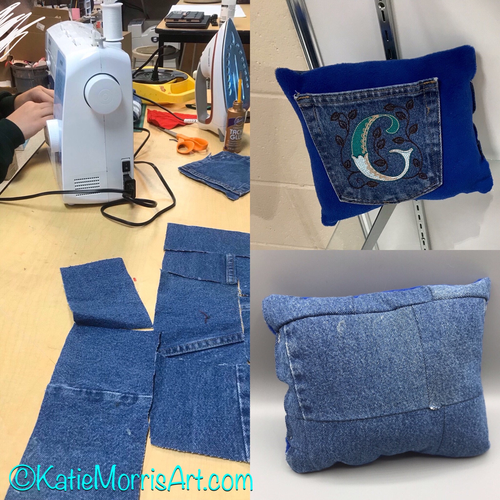 Katie Morris Art: Creative Reuse: Art from Scrap Textiles