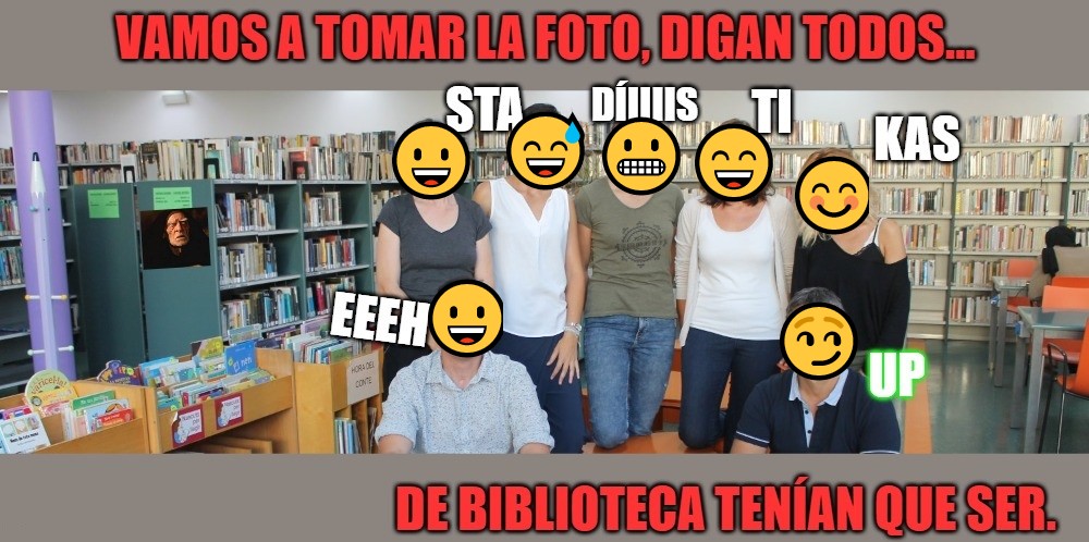 Yordi Biblioteca: Meme dedicado: Biblioteca de Palafrugell