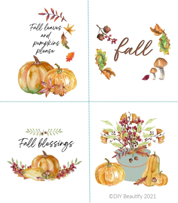 4 Brand New Free Printables for Fall - DIY Beautify - Creating Beauty ...