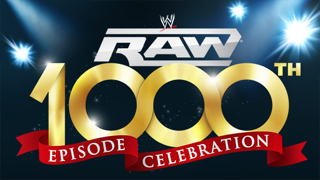 Wrestling Conection: Imagem » Logo do 1000º episódio do Raw SuperShow