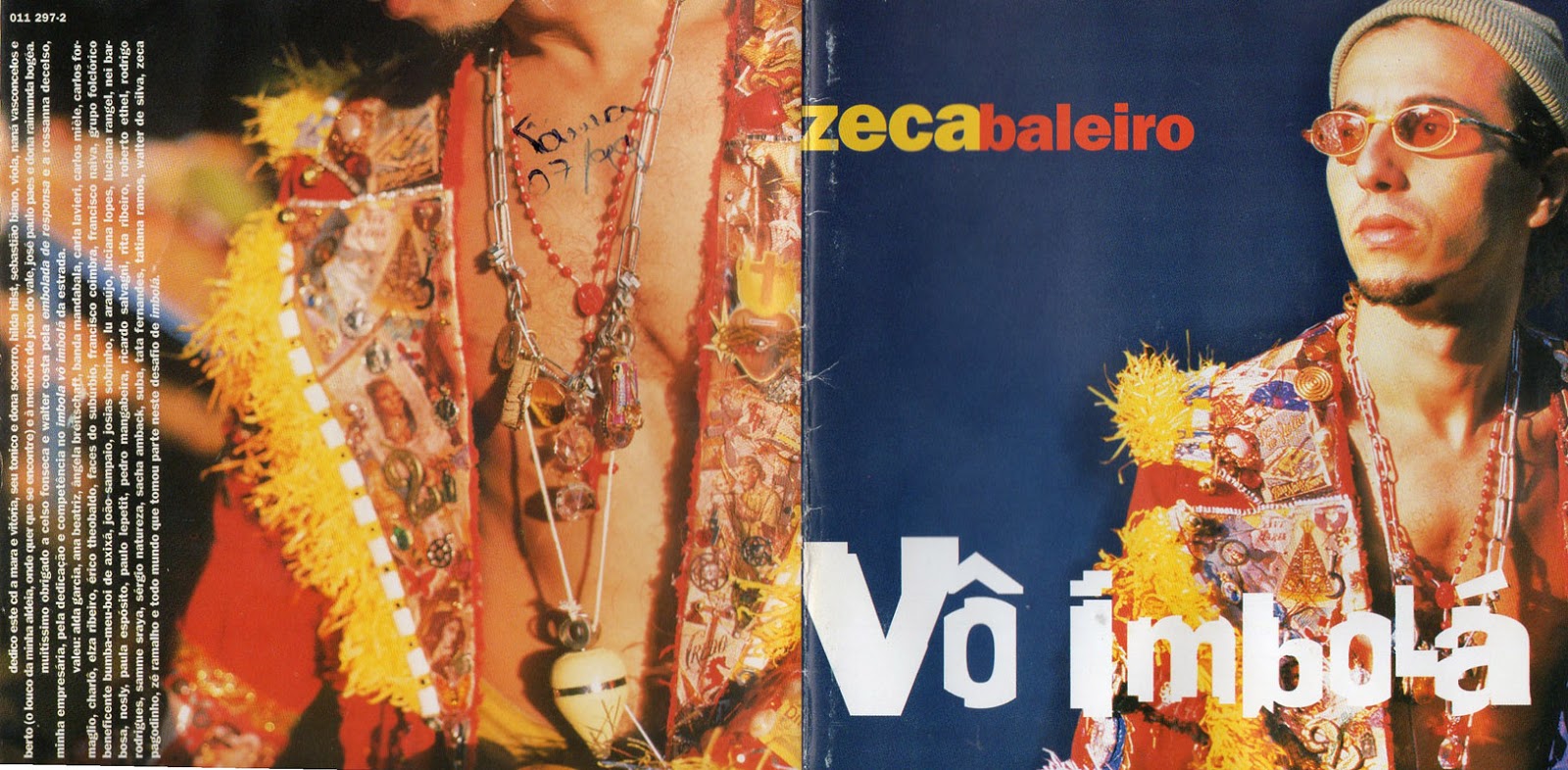 Encarte: Zeca Baleiro - Vô Imbolá - Encartes Pop