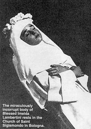 Santos Intactos e Incorruptos: Santa Imelda Lambertini