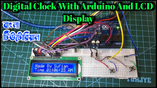 Digital Clock with Arduino and Lcd display