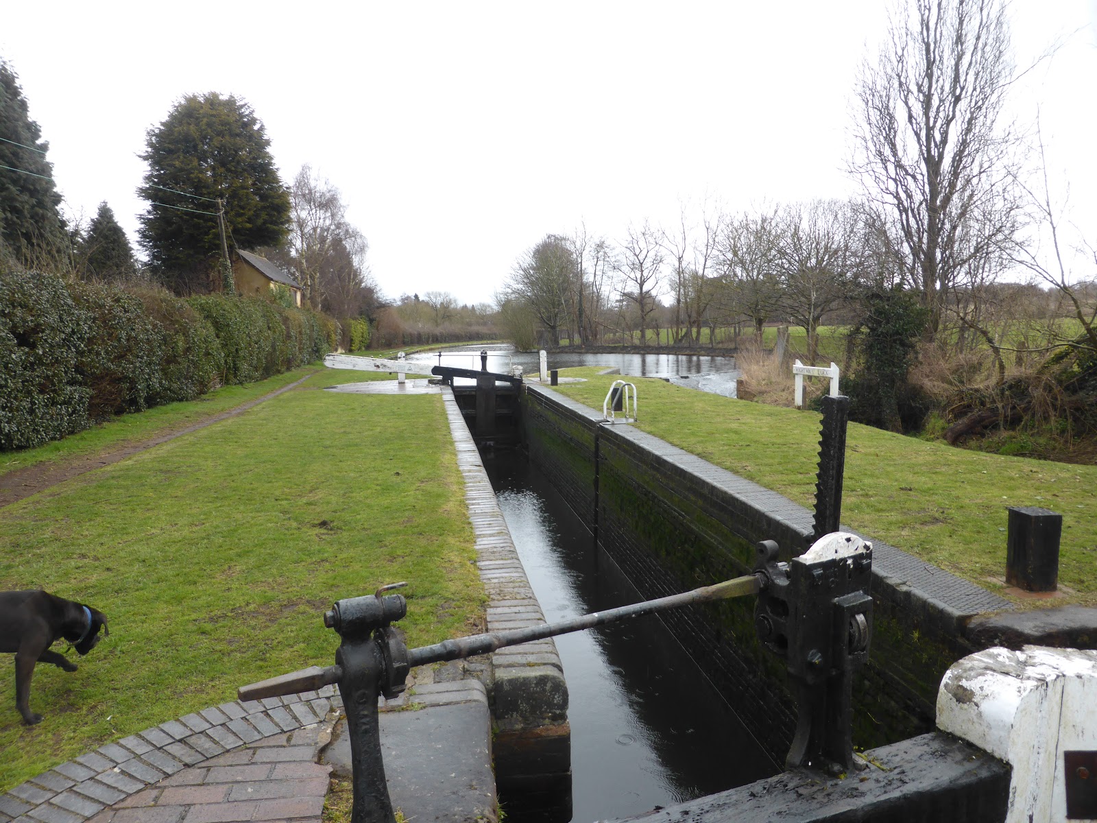 Narrowboat Chalkhill Blue - Locks: Locks: Staffordshire ...