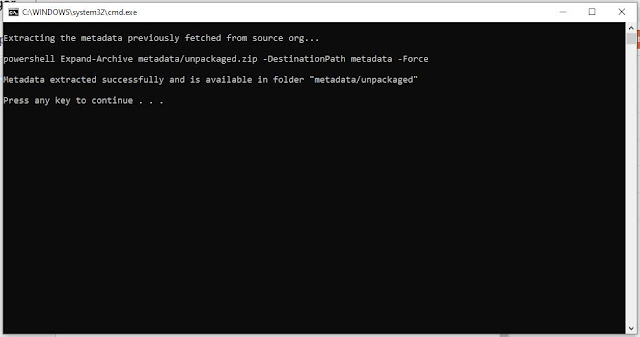Extract Update And Deploy Metadata To Salesforce Org Sfdx Deploy Tool Deploy Extracted