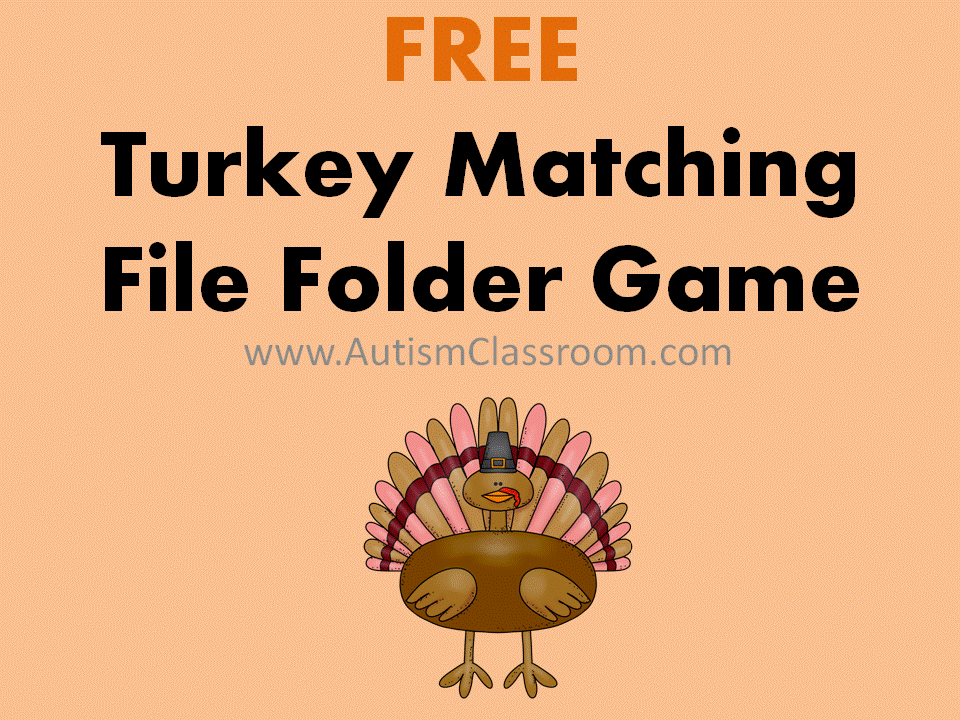 Autism Classroom: Preparing for Family Gatherings and November Lesson Ideas