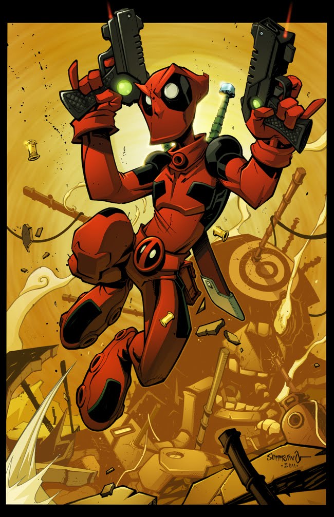 Red J :: A Blog of Art by Jon Sommariva: Deadpool Evolution!!! Junkyard ...