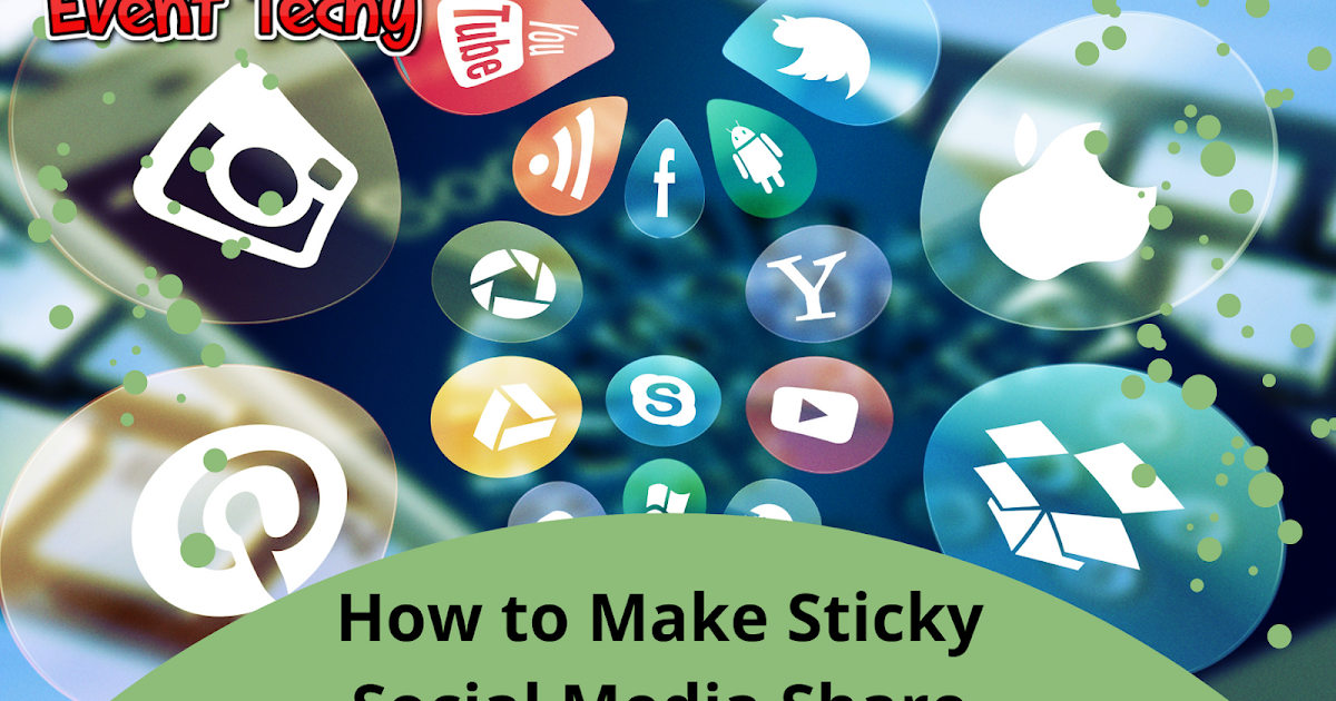 How to Make Sticky Social Media Share Buttons on a Blog?