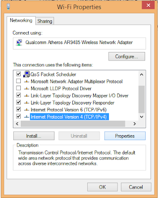 cara membuat /mengganti IP Address di Laptop Windows 8 - Warung Internet