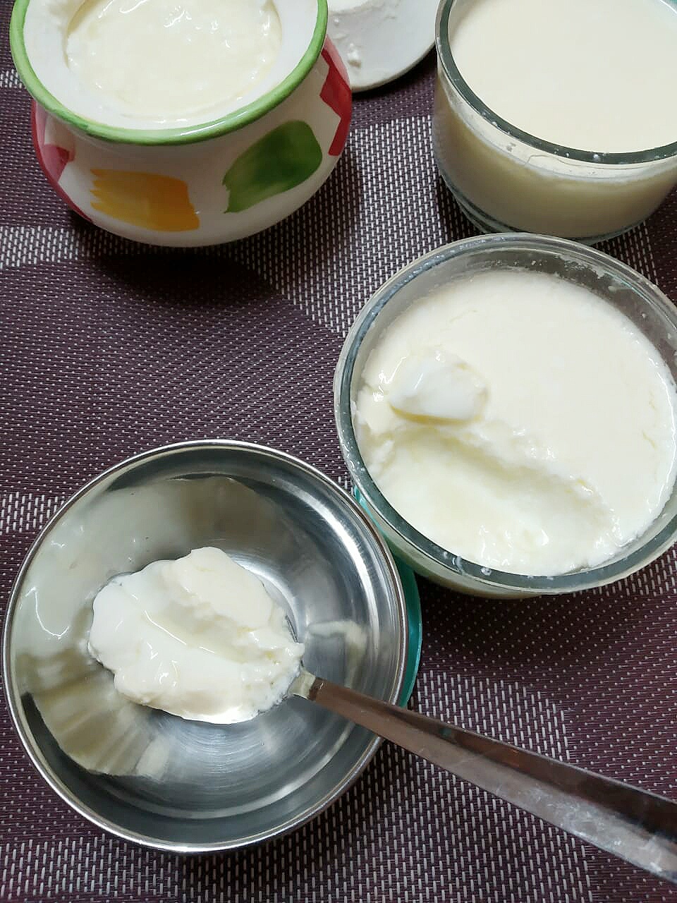 Homemade curd / How to make curd at home