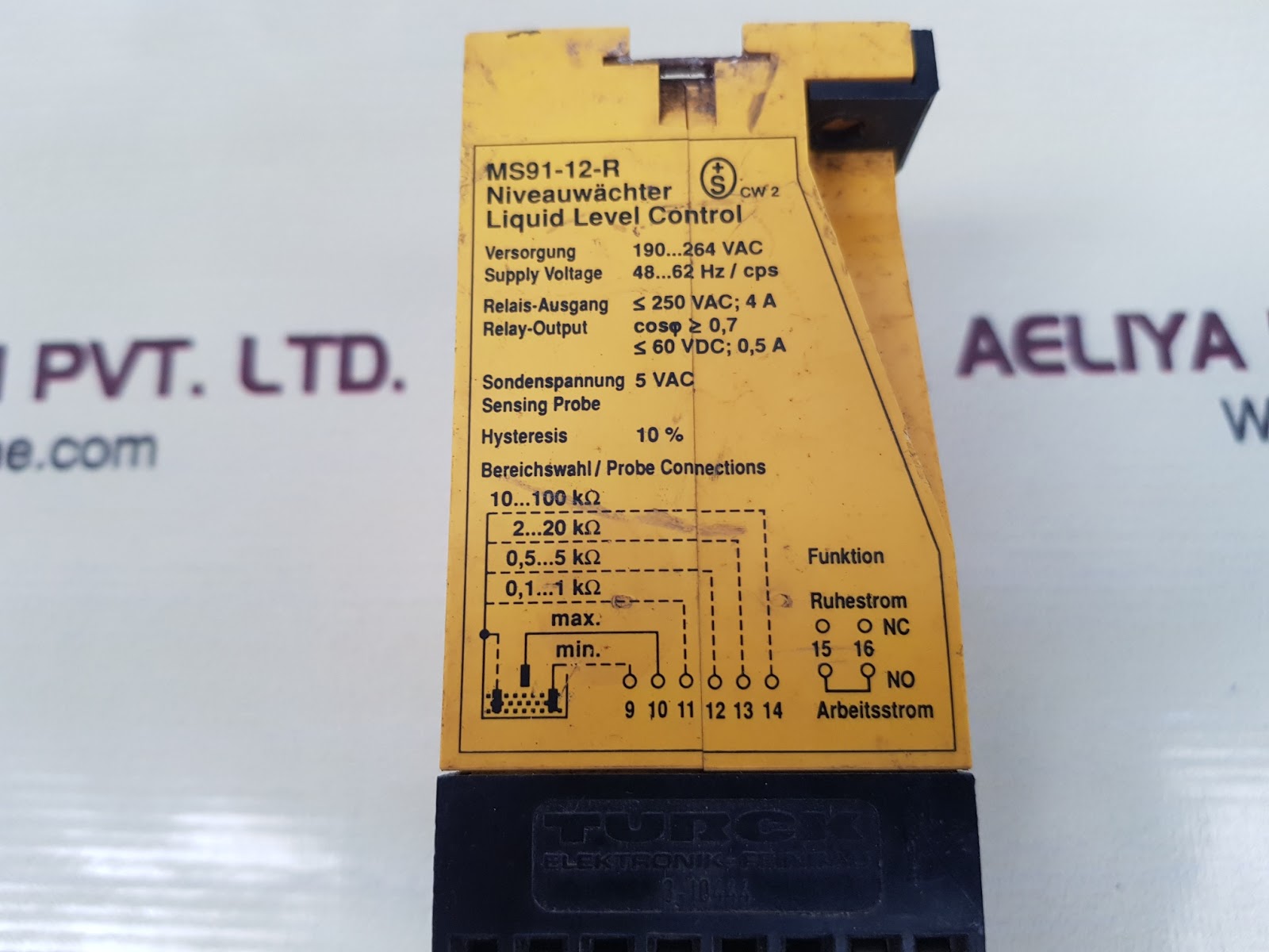 TURCK ELEKTRONIK MS91-12-R-1U1 MULTI SAFE RELAY MS91-12-R - Aeliya Marine