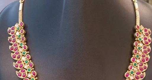 Ruby Mango Set by Bhavani Jewels - Jewellery Designs