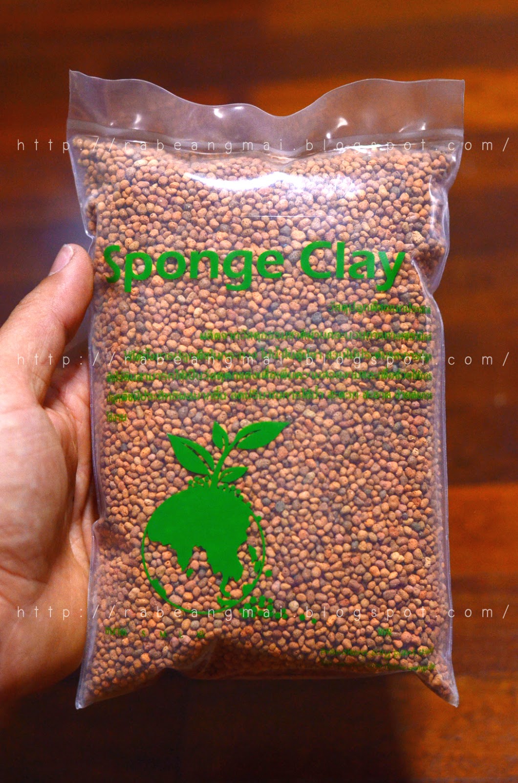 Sponge Clay เมดดินเผา พิเศษ! | RABEANGMAI