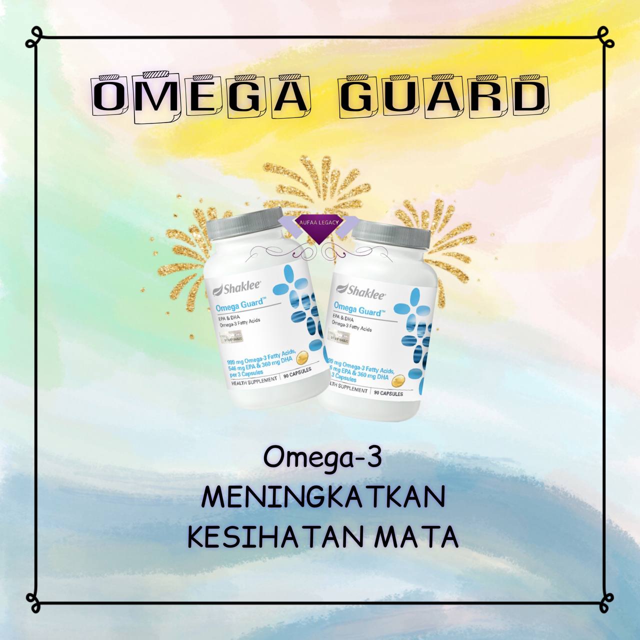 Miliki Jantung Sihat Dengan Omega Guard Shaklee
