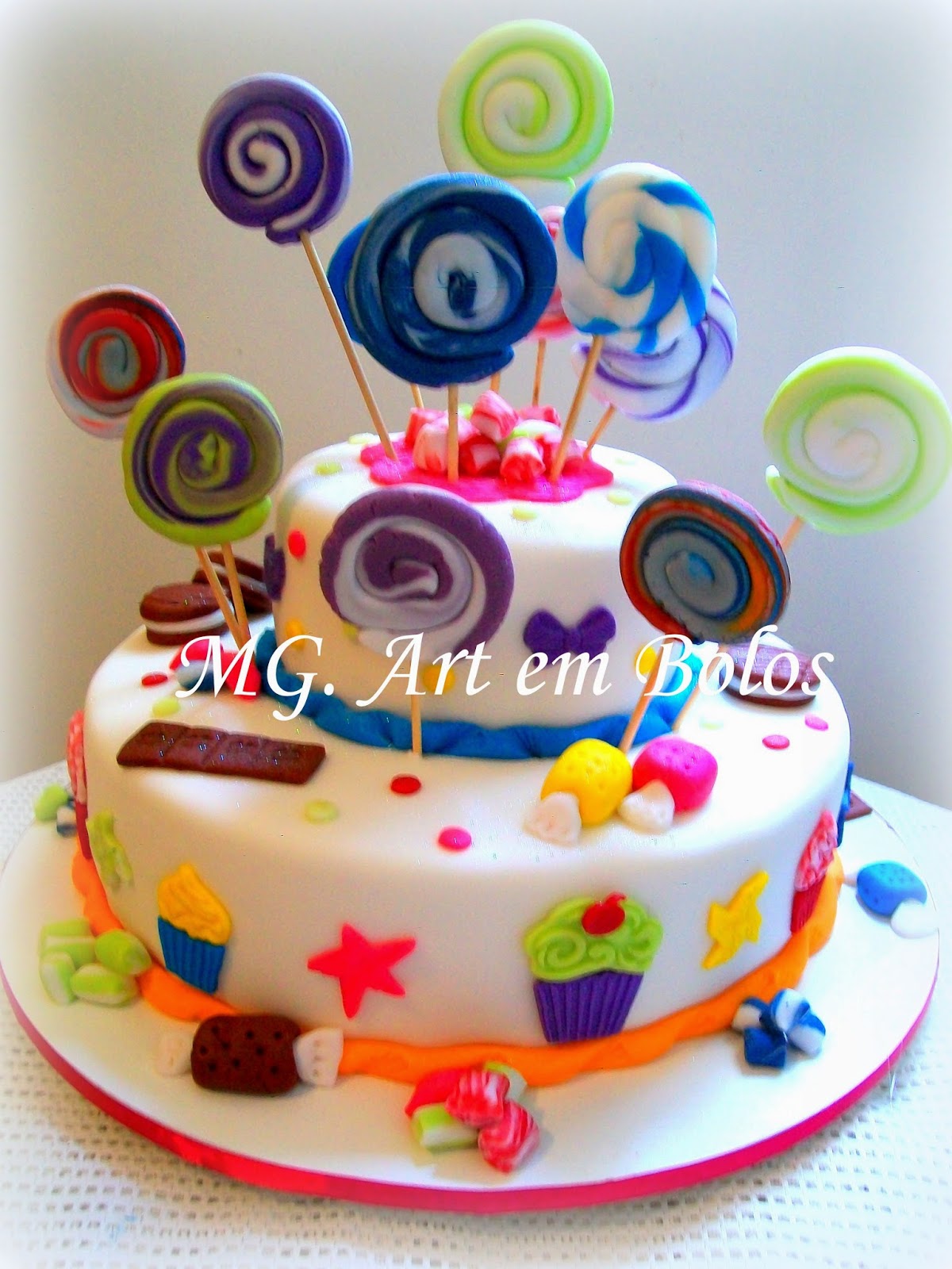 Candy Paint Flowers Bolo at Alonzo Christensen blog